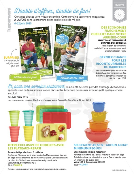 Tupperware - Intelli-Frais 2 pour 1 | lesventes.ca